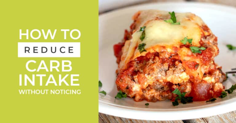 How to Reduce Carb Intake Without Noticing
