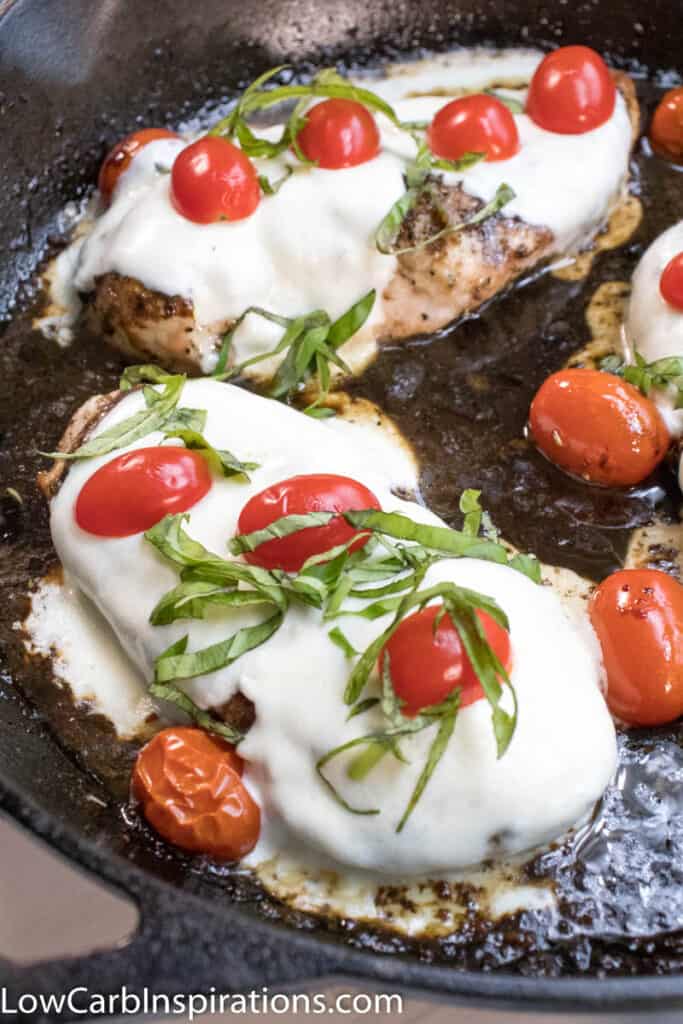 Baked Chicken Caprese Recipe - Low Carb Inspirations