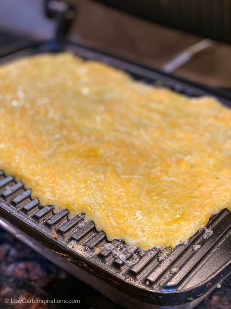 Keto Flatbread made in Panini Maker - Low Carb Inspirations