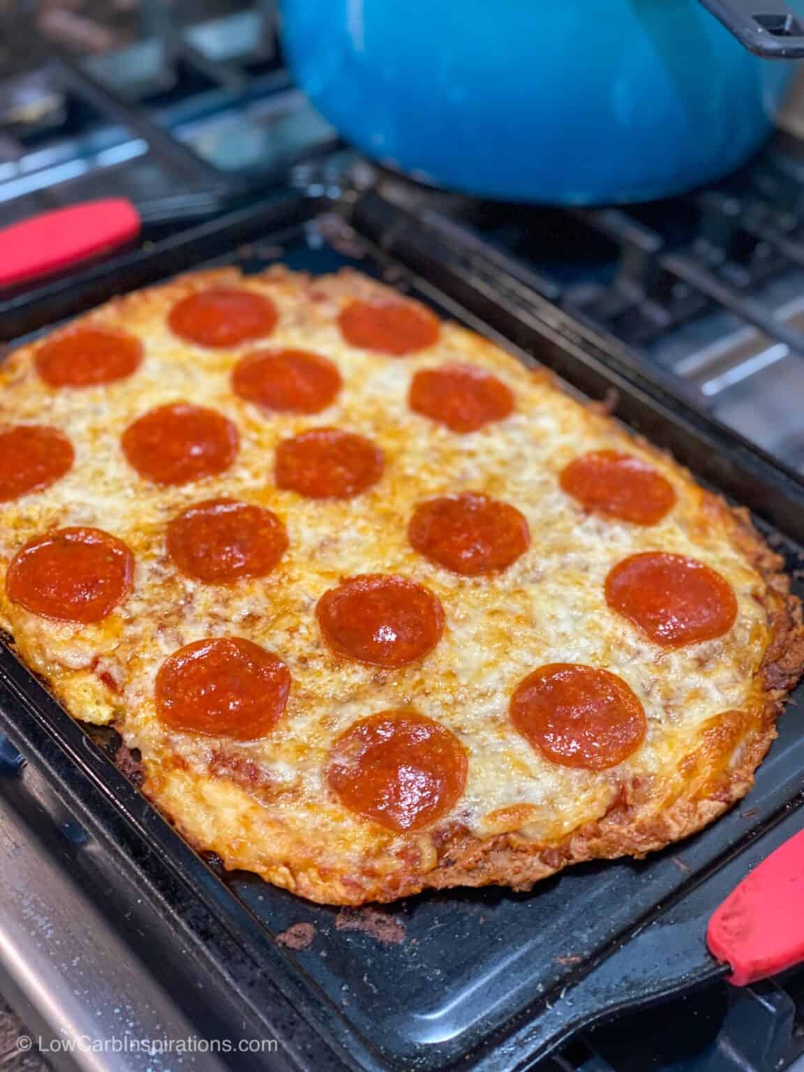 Keto Flatbread made in Panini Maker - Low Carb Inspirations