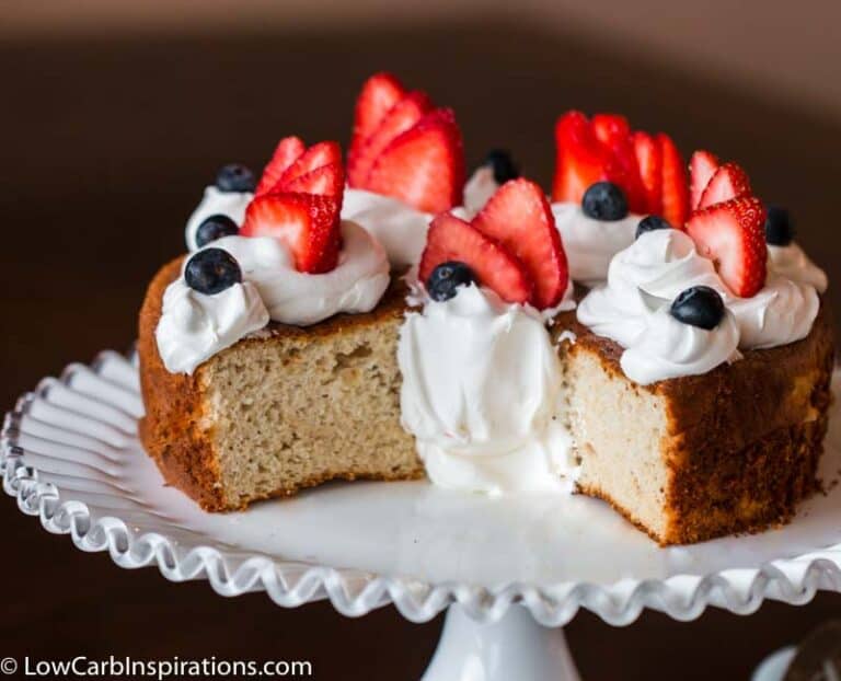 Keto Angel Food Cake Recipe - Low Carb Inspirations