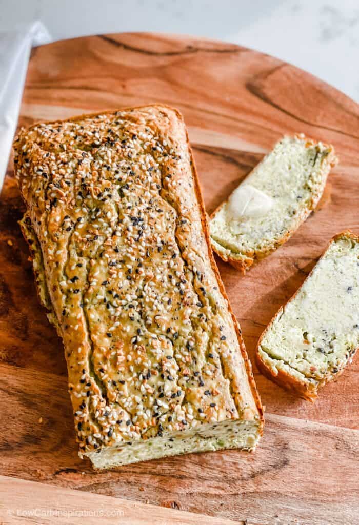4 Ingredient Keto Avocado Bread Recipe - Low Carb Inspirations