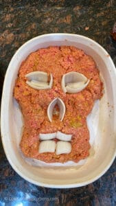 Halloween Skull Meatloaf Recipe - Low Carb Inspirations