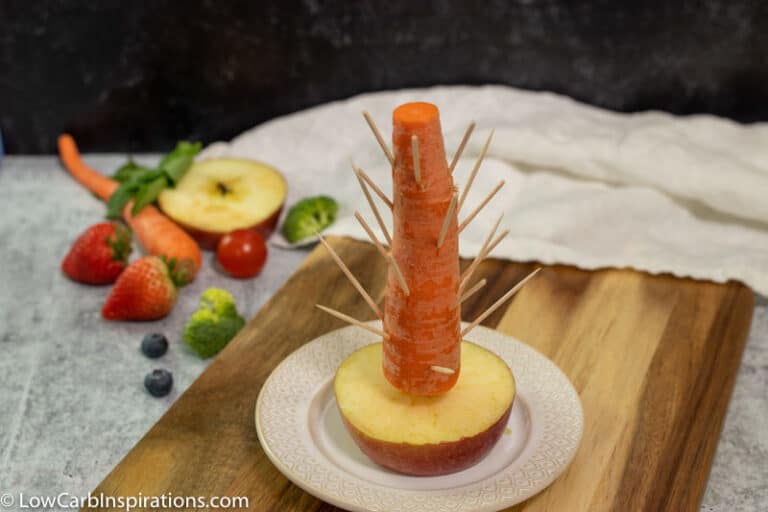 Keto Friendly Fruit Christmas Tree - Low Carb Inspirations