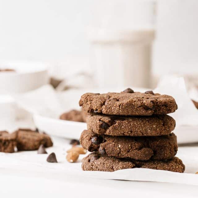 Sugar Free Almond Flour Chocolate Cookies Recipe - Low Carb Inspirations