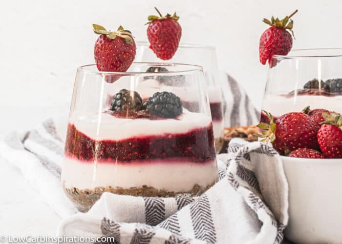 Mixed Berry Parfait Recipe - Low Carb Inspirations
