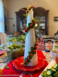 Charcuterie Tree (step by step instructions) - Low Carb Inspirations
