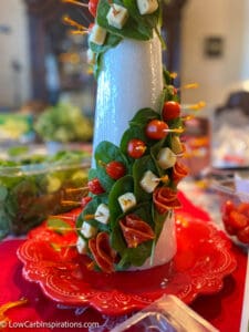 Charcuterie Tree (step by step instructions) - Low Carb Inspirations