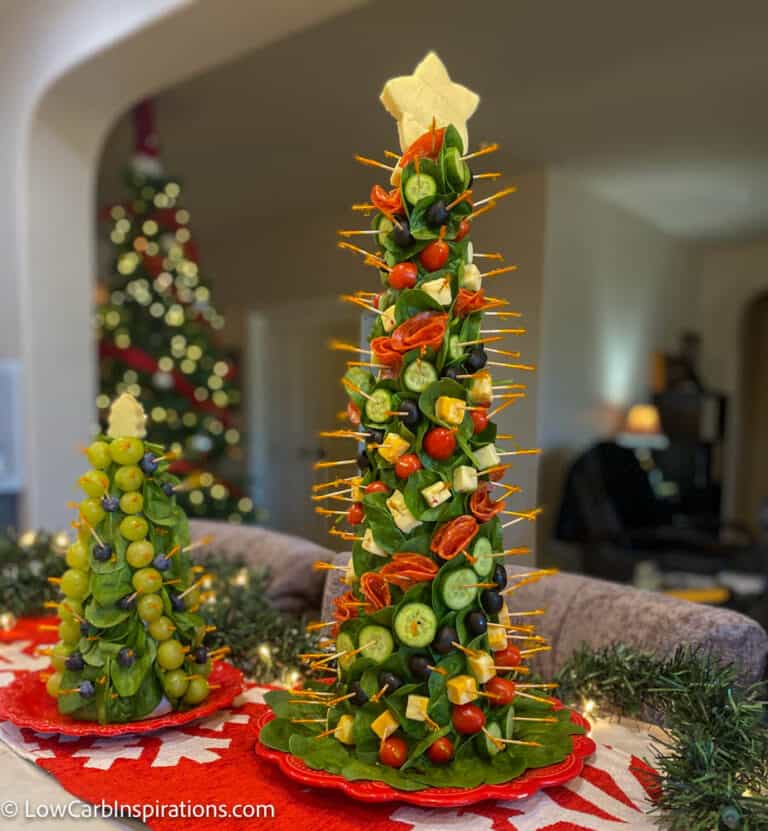 Charcuterie Tree (step by step instructions) - Low Carb Inspirations